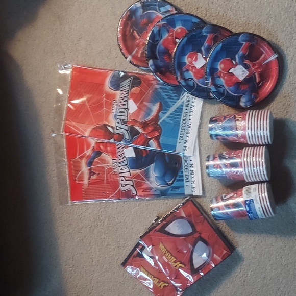 Unique Marvel Spider-Man | Party Supplies | Nwt Spiderman Party ...